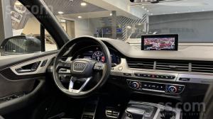 Grey Audi Q7 2018 in Riga, with an engine capacity of 4.00 L and mileage of 169 thousand km for 32990 €, photo 17 on AUTOMOTO.COM.LV