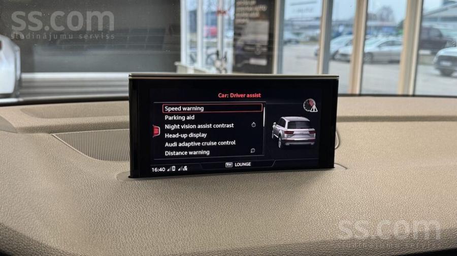 Grey Audi Q7 2018 in Riga, with an engine capacity of 4.00 L and mileage of 169 thousand km for 32990 €, photo 30 on AUTOMOTO.COM.LV