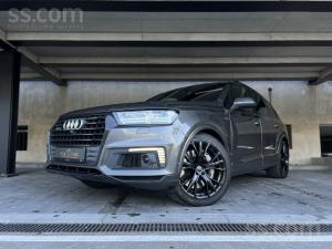 Pelēks Audi Q7 2018 Rīga, ar dzinēja tilpumu 3.00 L un nobraukumu 280 tūkst. km par 29990 €, foto  vietnē AUTOMOTO.COM.LV