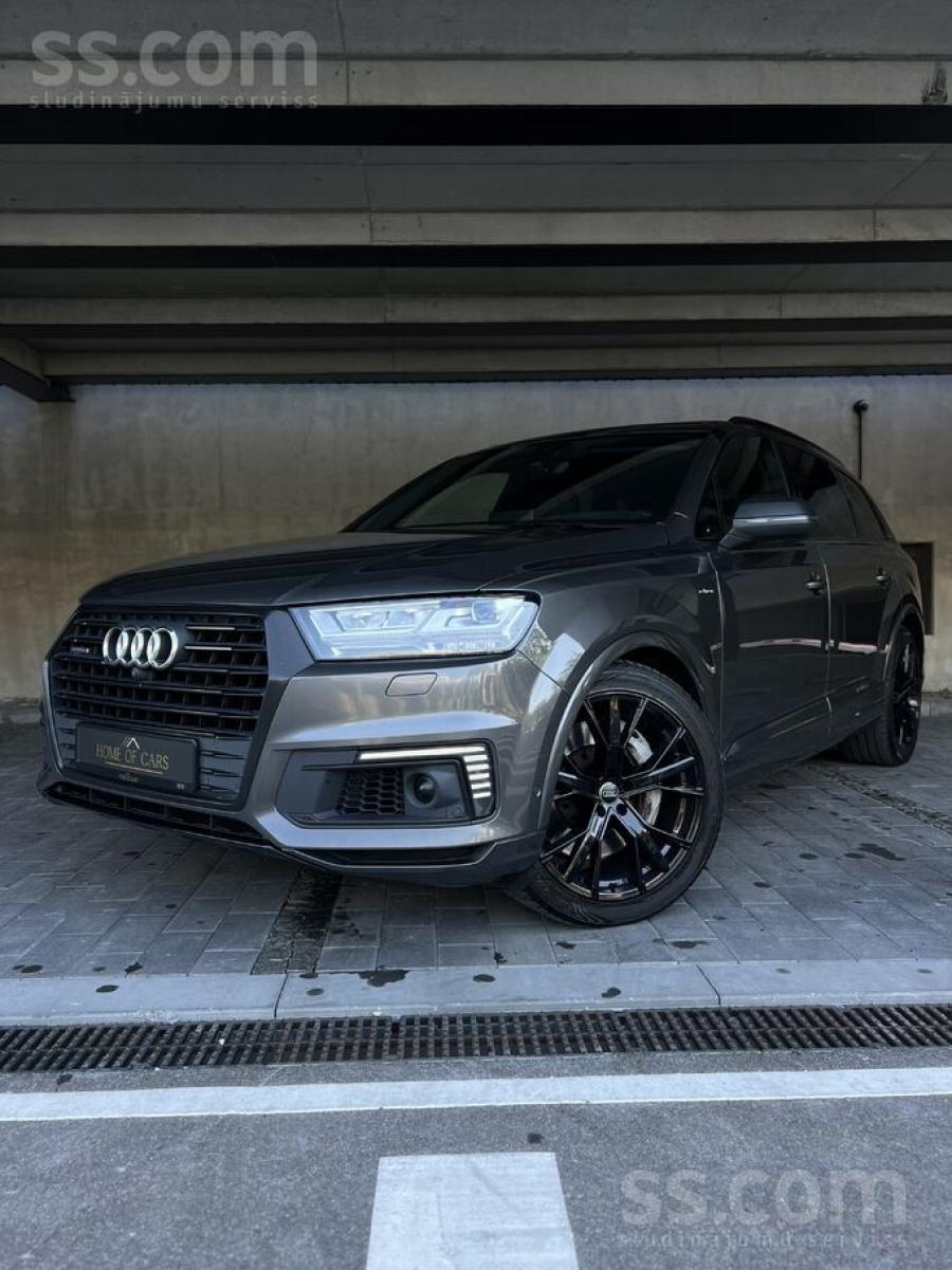 Grey Audi Q7 2018 in Riga, with an engine capacity of 3.00 L and mileage of 280 thousand km for 29990 €, photo 3 on AUTOMOTO.COM.LV