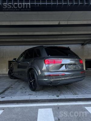 Grey Audi Q7 2018 in Riga, with an engine capacity of 3.00 L and mileage of 280 thousand km for 29990 €, photo 4 on AUTOMOTO.COM.LV