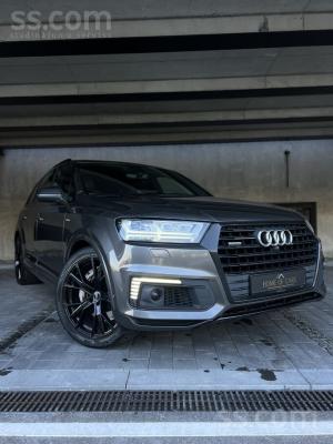 Grey Audi Q7 2018 in Riga, with an engine capacity of 3.00 L and mileage of 280 thousand km for 29990 €, photo 7 on AUTOMOTO.COM.LV