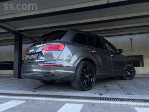 Grey Audi Q7 2018 in Riga, with an engine capacity of 3.00 L and mileage of 280 thousand km for 29990 €, photo 9 on AUTOMOTO.COM.LV
