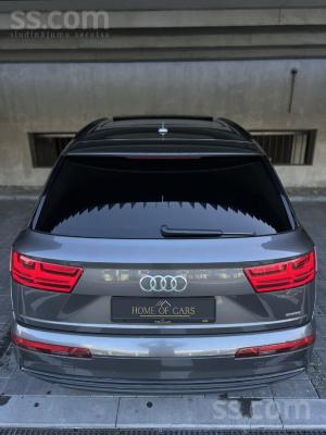 Grey Audi Q7 2018 in Riga, with an engine capacity of 3.00 L and mileage of 280 thousand km for 29990 €, photo 12 on AUTOMOTO.COM.LV