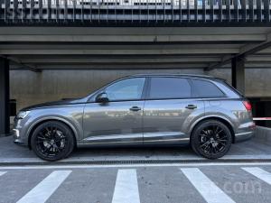Grey Audi Q7 2018 in Riga, with an engine capacity of 3.00 L and mileage of 280 thousand km for 29990 €, photo 13 on AUTOMOTO.COM.LV