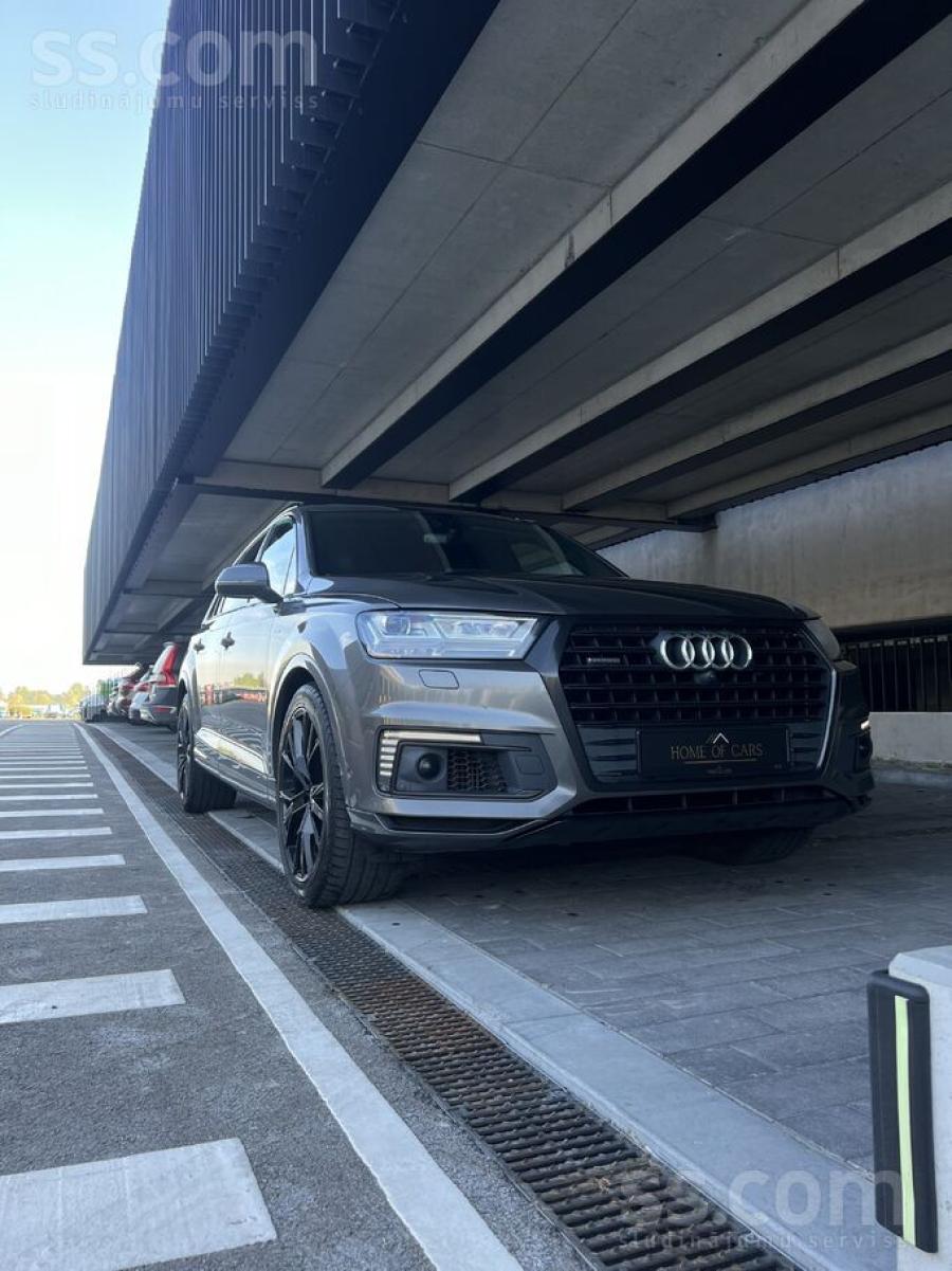 Grey Audi Q7 2018 in Riga, with an engine capacity of 3.00 L and mileage of 280 thousand km for 29990 €, photo 15 on AUTOMOTO.COM.LV