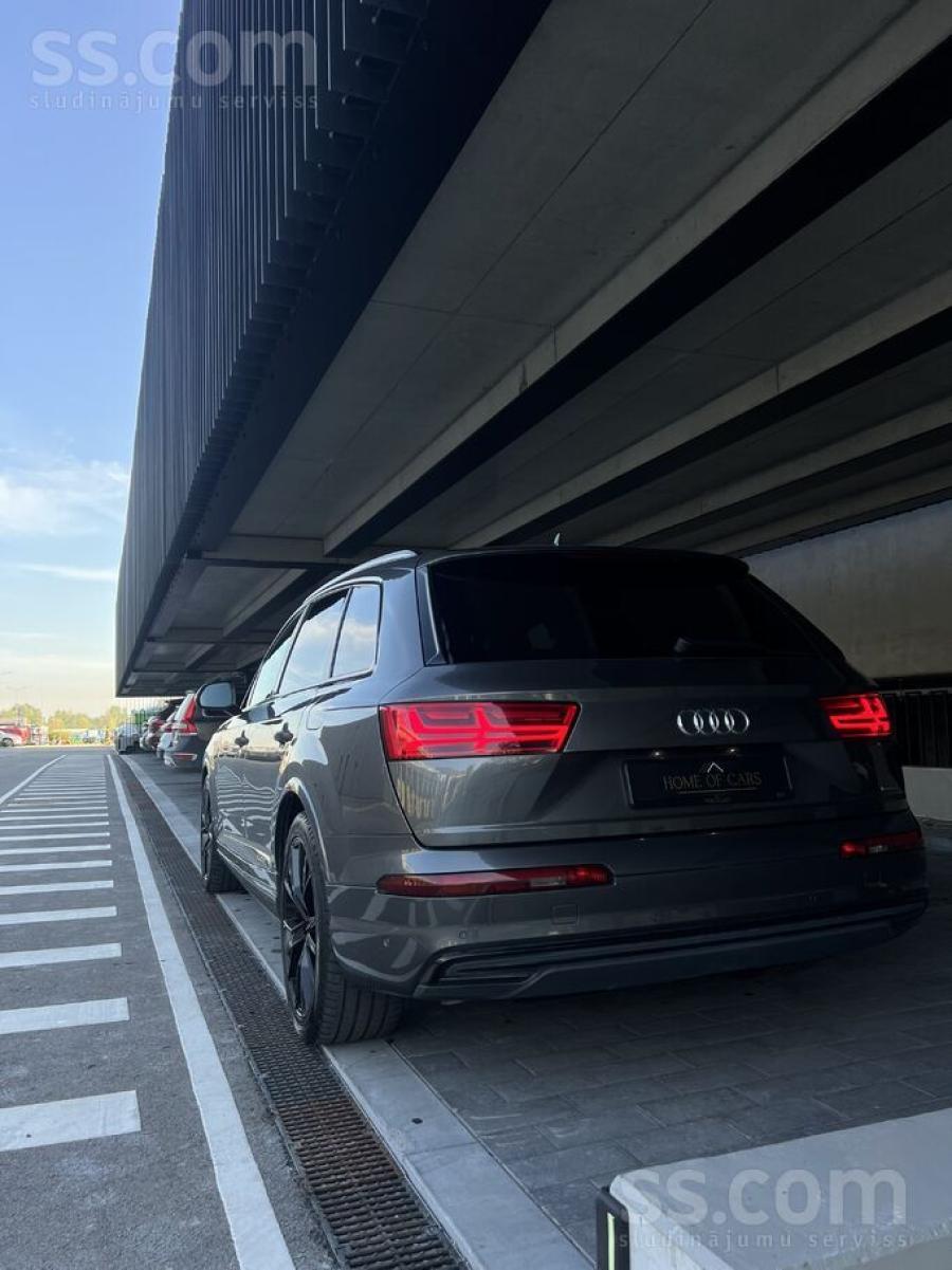 Grey Audi Q7 2018 in Riga, with an engine capacity of 3.00 L and mileage of 280 thousand km for 29990 €, photo 17 on AUTOMOTO.COM.LV