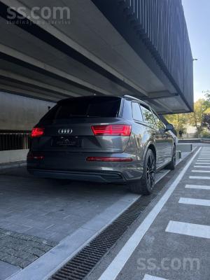 Grey Audi Q7 2018 in Riga, with an engine capacity of 3.00 L and mileage of 280 thousand km for 29990 €, photo 18 on AUTOMOTO.COM.LV