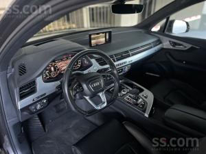 Grey Audi Q7 2018 in Riga, with an engine capacity of 3.00 L and mileage of 280 thousand km for 29990 €, photo 23 on AUTOMOTO.COM.LV