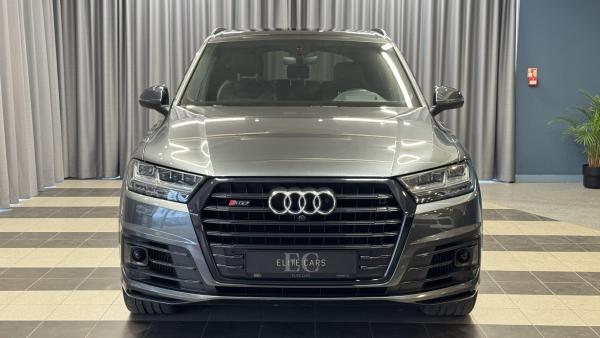 Pelēks Audi Q7 2018 Rīga, ar dzinēja tilpumu 4.00 L un nobraukumu 169 tūkst. km par 36990 €, foto 1 vietnē AUTOMOTO.COM.LV