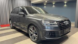 Pelēks Audi Q7 2018 Rīga, ar dzinēja tilpumu 4.00 L un nobraukumu 169 tūkst. km par 36990 €, foto 3 vietnē AUTOMOTO.COM.LV