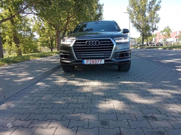 Серый Ауди Ку 7 2018 в Шяуляй, объемом двигателя 3.00 л и пробегом 192 тыс. км за 25800 €, фото 2 на AUTOMOTO.COM.LV