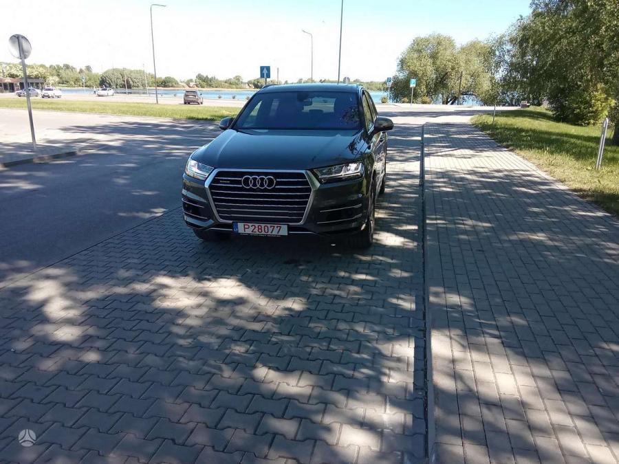 Серый Ауди Ку 7 2018 в Шяуляй, объемом двигателя 3.00 л и пробегом 192 тыс. км за 25800 €, фото 32 на AUTOMOTO.COM.LV