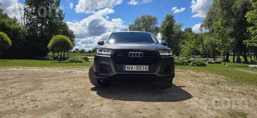 Pelēks Audi Q7 2018 Rīga, ar dzinēja tilpumu 3.00 L un nobraukumu 127 tūkst. km par 29500 €, foto 7 vietnē AUTOMOTO.COM.LV
