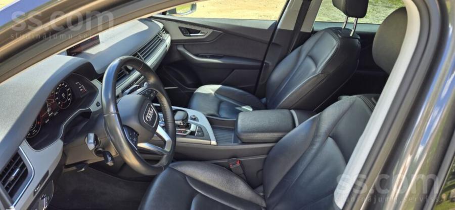 Pelēks Audi Q7 2018 Rīga, ar dzinēja tilpumu 3.00 L un nobraukumu 127 tūkst. km par 29500 €, foto 9 vietnē AUTOMOTO.COM.LV