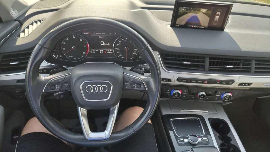 Grey Audi Q7 2018 in Klaipeda, with an engine capacity of 1.98 L and mileage of 176 thousand km for 18400 €, photo 13 on AUTOMOTO.COM.LV