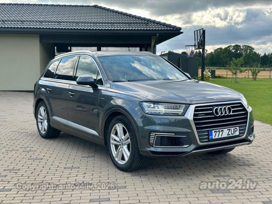 Pelēks Audi Q7 2018 Veru, ar dzinēja tilpumu 3.00 L un nobraukumu 160 tūkst. km par 26100 €, foto 7 vietnē AUTOMOTO.COM.LV