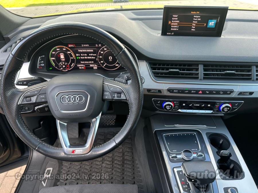 Pelēks Audi Q7 2018 Veru, ar dzinēja tilpumu 3.00 L un nobraukumu 160 tūkst. km par 26100 €, foto 9 vietnē AUTOMOTO.COM.LV