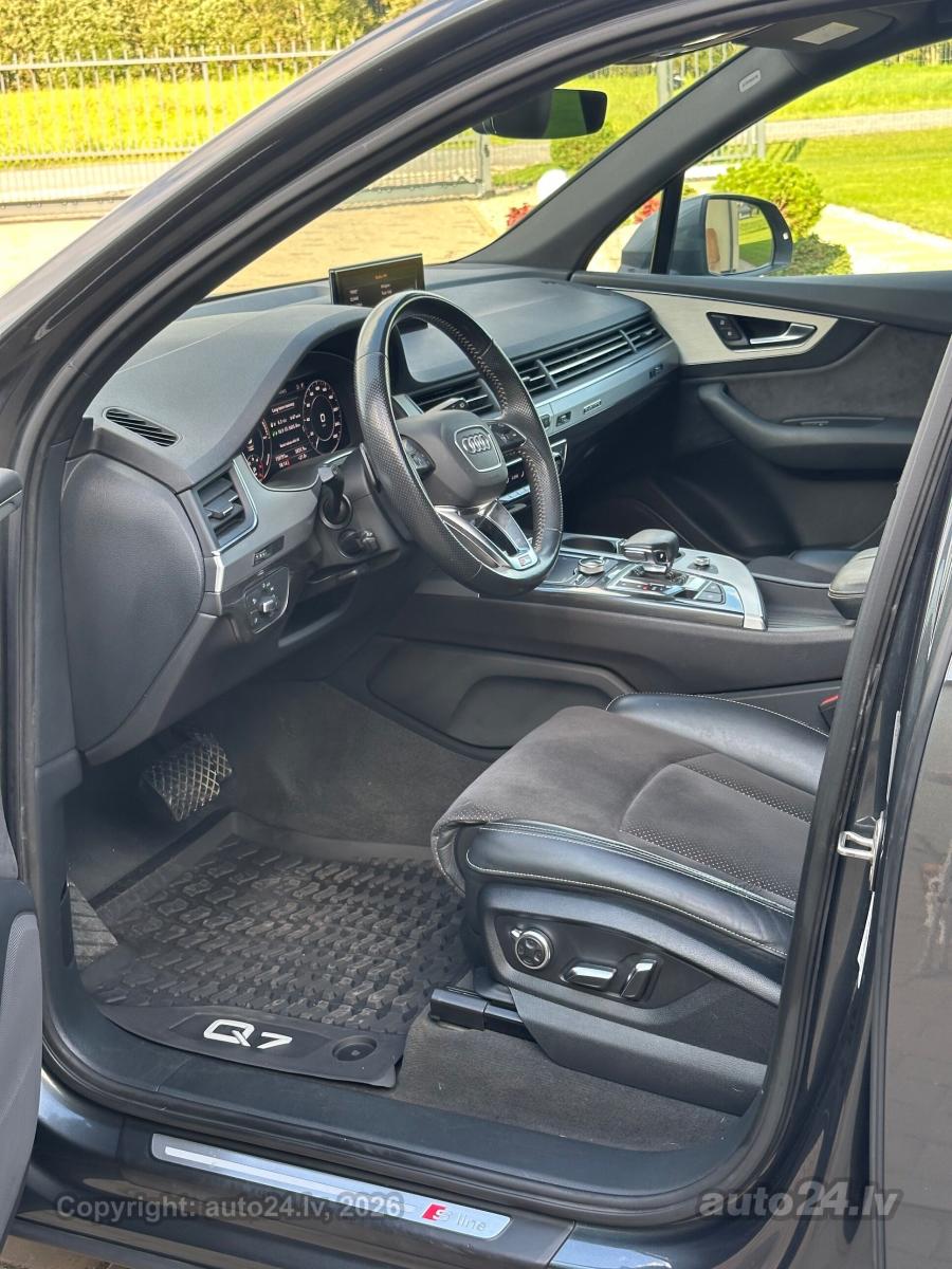 Pelēks Audi Q7 2018 Veru, ar dzinēja tilpumu 3.00 L un nobraukumu 160 tūkst. km par 26100 €, foto 10 vietnē AUTOMOTO.COM.LV
