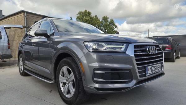 Pelēks Audi Q7 2018 Klaipėda, ar dzinēja tilpumu 2.00 L un nobraukumu 177 tūkst. km par 18600 €, foto 1 vietnē AUTOMOTO.COM.LV