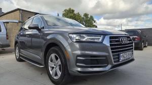 Grey Audi Q7 2018 in Klaipeda, with an engine capacity of 2.00 L and mileage of 177 thousand km for 18600 €, photo  on AUTOMOTO.COM.LV