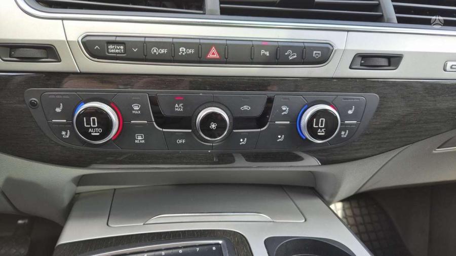 Grey Audi Q7 2018 in Klaipeda, with an engine capacity of 2.00 L and mileage of 177 thousand km for 18600 €, photo 18 on AUTOMOTO.COM.LV
