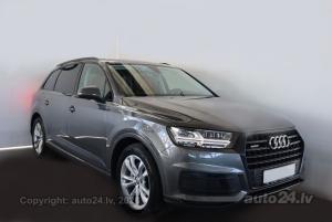 Pelēks Audi Q7 2018 Tallina, ar dzinēja tilpumu 3.00 L un nobraukumu 82 tūkst. km par 49476 €, foto  vietnē AUTOMOTO.COM.LV