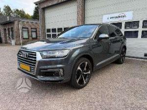 Grey Audi Q7 2018 in Raseiniai, with an engine capacity of 3.00 L and mileage of 171 thousand km for 22150 €, photo 6 on AUTOMOTO.COM.LV