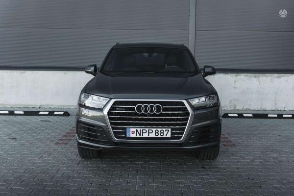 Pelēks Audi Q7 2019 Šauļi, ar dzinēja tilpumu 3.00 L un nobraukumu 16 tūkst. km par 30000 €, foto 1 vietnē AUTOMOTO.COM.LV