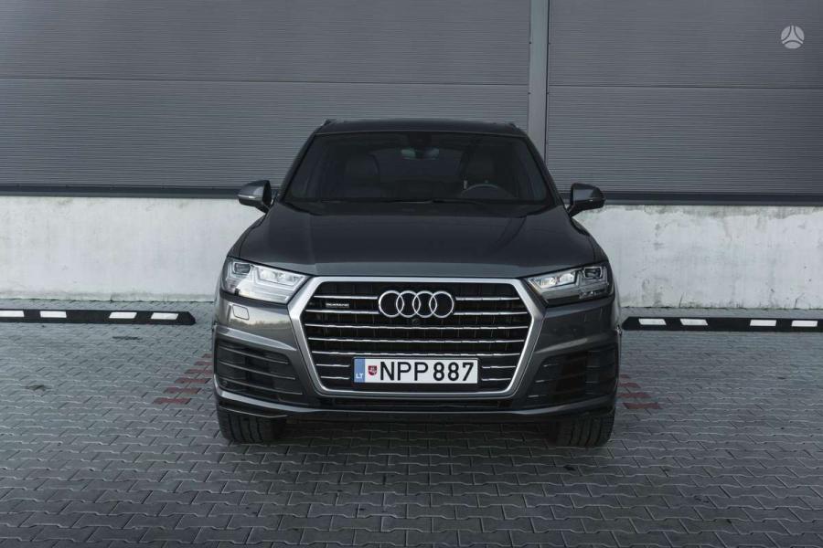 Pelēks Audi Q7 2019 Šauļi, ar dzinēja tilpumu 3.00 L un nobraukumu 16 tūkst. km par 30000 €, foto 1 vietnē AUTOMOTO.COM.LV
