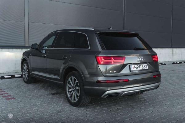 Pelēks Audi Q7 2019 Šauļi, ar dzinēja tilpumu 3.00 L un nobraukumu 16 tūkst. km par 30000 €, foto 5 vietnē AUTOMOTO.COM.LV