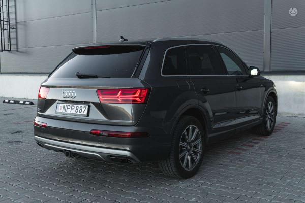 Pelēks Audi Q7 2019 Šauļi, ar dzinēja tilpumu 3.00 L un nobraukumu 16 tūkst. km par 30000 €, foto 6 vietnē AUTOMOTO.COM.LV