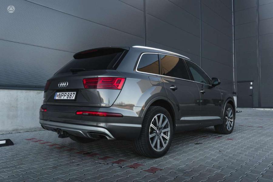 Pelēks Audi Q7 2019 Šauļi, ar dzinēja tilpumu 3.00 L un nobraukumu 16 tūkst. km par 30000 €, foto 7 vietnē AUTOMOTO.COM.LV