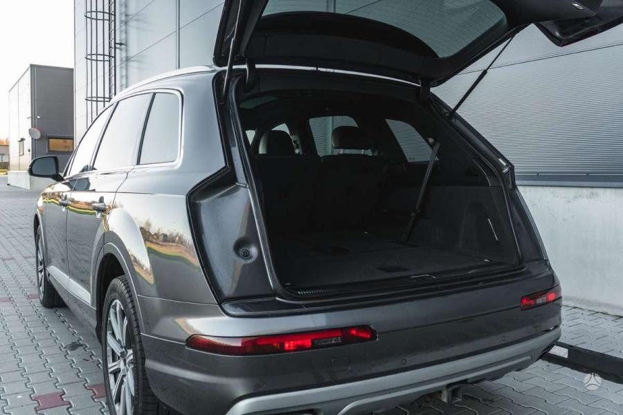Pelēks Audi Q7 2019 Šauļi, ar dzinēja tilpumu 3.00 L un nobraukumu 16 tūkst. km par 30000 €, foto 16 vietnē AUTOMOTO.COM.LV