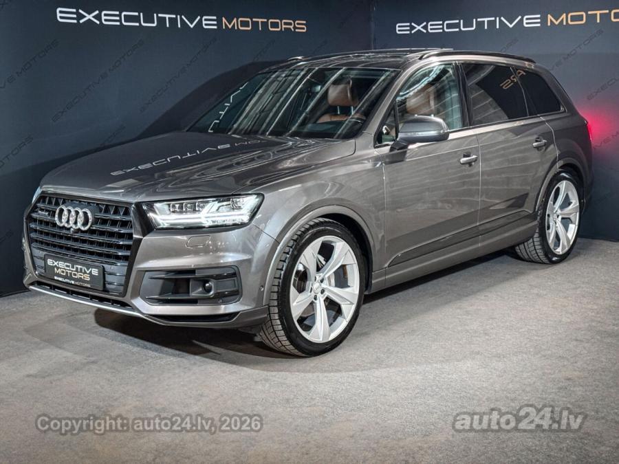 Grey Audi Q7 2019 in Tallinn, with an engine capacity of 3.00 L and mileage of 197 thousand km for 32900 €, photo 1 on AUTOMOTO.COM.LV