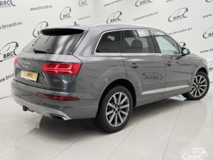 Grey Audi Q7 2019 in Avizieniai, with an engine capacity of 2.00 L and mileage of 98 thousand km for 21900 €, photo 3 on AUTOMOTO.COM.LV