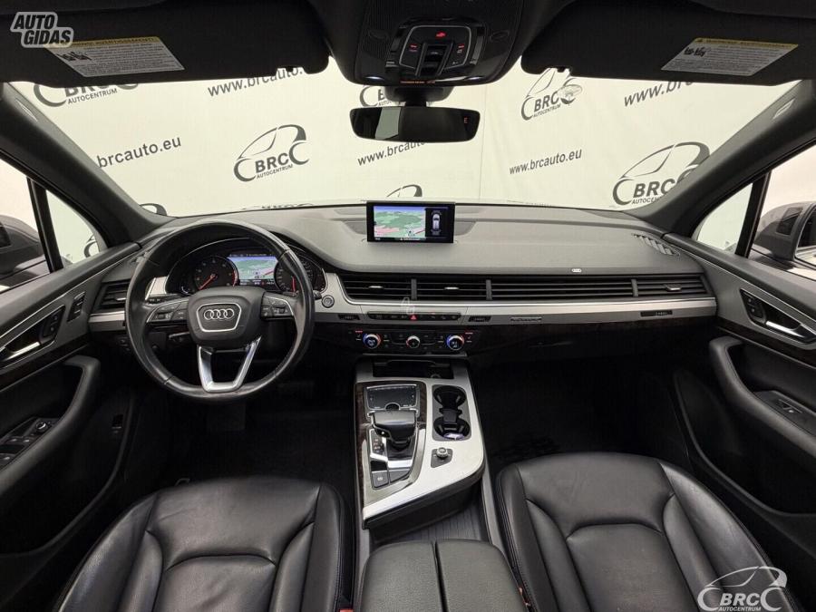 Grey Audi Q7 2019 in Avizieniai, with an engine capacity of 2.00 L and mileage of 98 thousand km for 21900 €, photo 4 on AUTOMOTO.COM.LV
