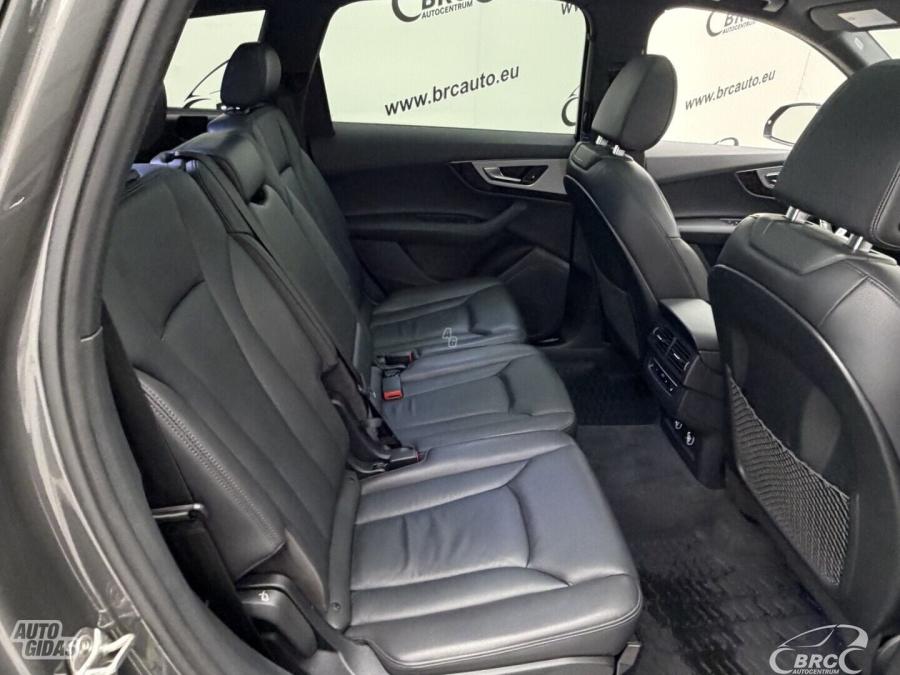 Grey Audi Q7 2019 in Avizieniai, with an engine capacity of 2.00 L and mileage of 98 thousand km for 21900 €, photo 11 on AUTOMOTO.COM.LV