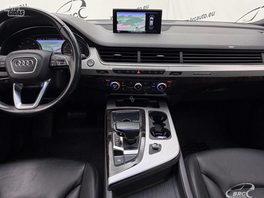 Grey Audi Q7 2019 in Avizieniai, with an engine capacity of 2.00 L and mileage of 98 thousand km for 21900 €, photo 17 on AUTOMOTO.COM.LV