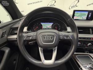 Grey Audi Q7 2019 in Avizieniai, with an engine capacity of 2.00 L and mileage of 98 thousand km for 21900 €, photo 32 on AUTOMOTO.COM.LV