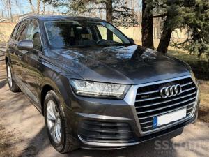 Pelēks Audi Q7 2019 Rīga, ar dzinēja tilpumu 3.00 L un nobraukumu 110 tūkst. km par 29400 €, foto 3 vietnē AUTOMOTO.COM.LV