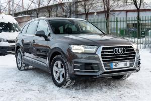 Grey Audi Q7 2019 in Riga, with an engine capacity of 3.00 L and mileage of 260 thousand km for 20490 €, photo 4 on AUTOMOTO.COM.LV
