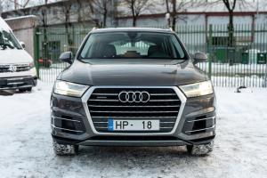 Grey Audi Q7 2019 in Riga, with an engine capacity of 3.00 L and mileage of 260 thousand km for 20490 €, photo 6 on AUTOMOTO.COM.LV