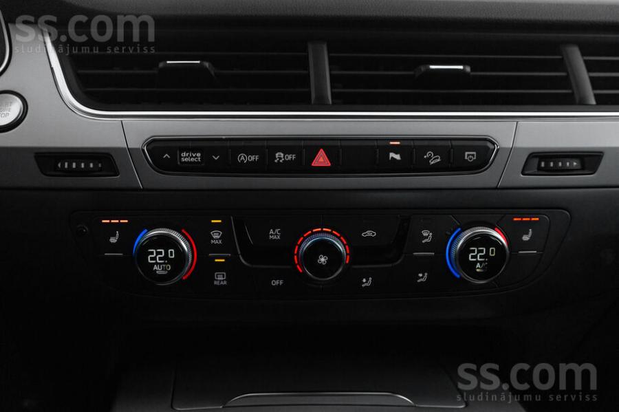 Grey Audi Q7 2019 in Riga, with an engine capacity of 3.00 L and mileage of 260 thousand km for 20490 €, photo 23 on AUTOMOTO.COM.LV