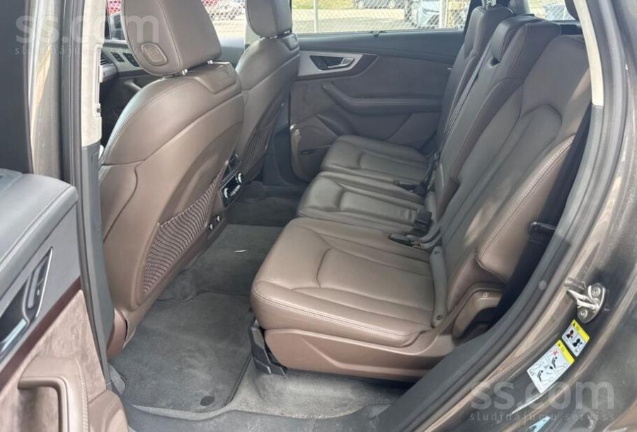Pelēks Audi Q7 2019 Rīga, ar dzinēja tilpumu 3.00 L un nobraukumu 79 tūkst. km par 24900 €, foto 9 vietnē AUTOMOTO.COM.LV