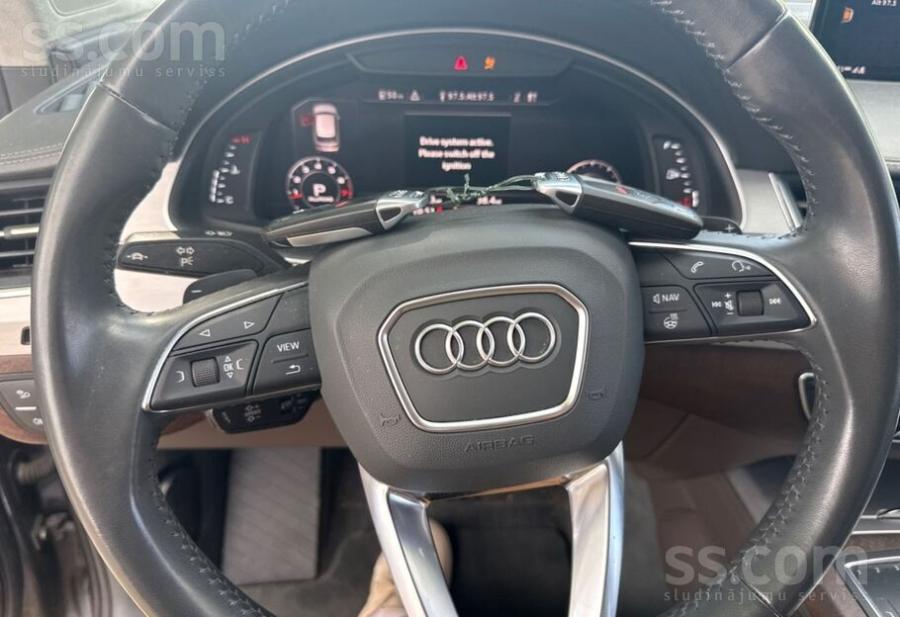 Pelēks Audi Q7 2019 Rīga, ar dzinēja tilpumu 3.00 L un nobraukumu 79 tūkst. km par 24900 €, foto 10 vietnē AUTOMOTO.COM.LV