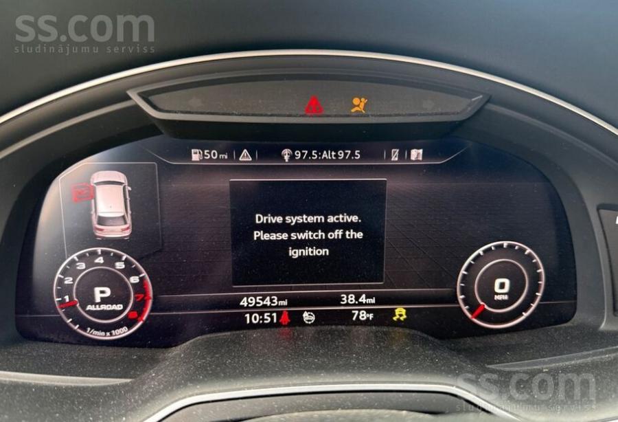 Pelēks Audi Q7 2019 Rīga, ar dzinēja tilpumu 3.00 L un nobraukumu 79 tūkst. km par 24900 €, foto 11 vietnē AUTOMOTO.COM.LV