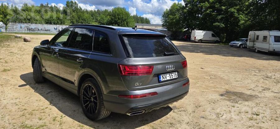 Pelēks Audi Q7 2019 Rīga, ar dzinēja tilpumu 3.00 L un nobraukumu 126 tūkst. km par 30500 €, foto 7 vietnē AUTOMOTO.COM.LV
