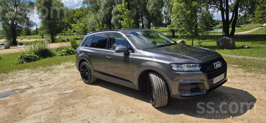 Pelēks Audi Q7 2019 Rīga, ar dzinēja tilpumu 3.00 L un nobraukumu 126 tūkst. km par 30500 €, foto 9 vietnē AUTOMOTO.COM.LV