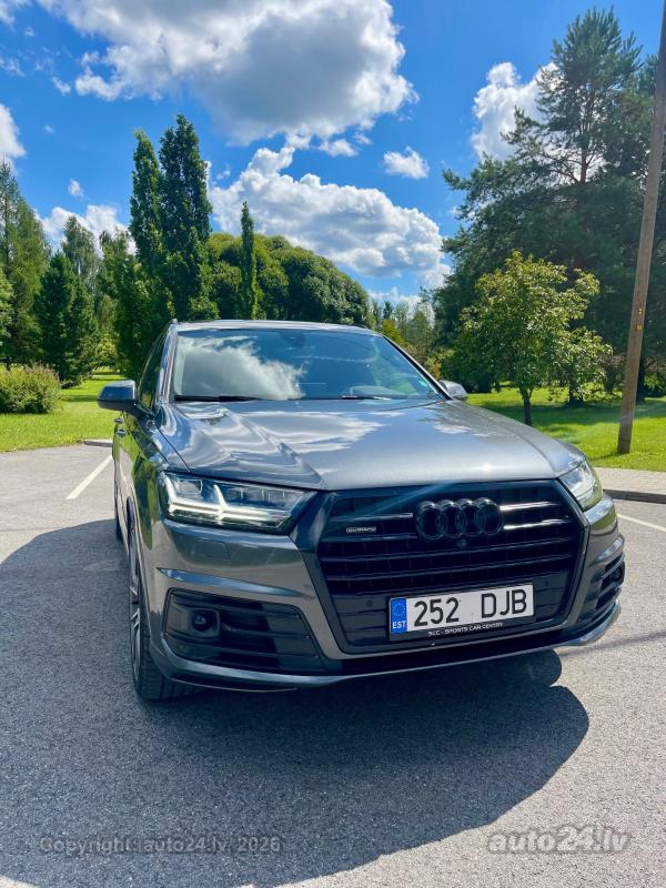 Grey Audi Q7 2019 in Tallinn, with an engine capacity of 3.00 L and mileage of 167 thousand km for 37900 €, photo 5 on AUTOMOTO.COM.LV